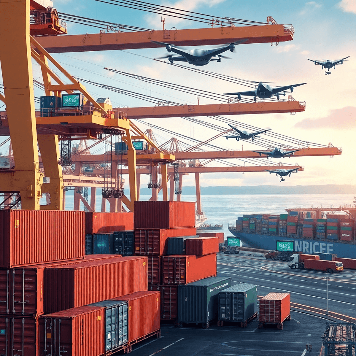 role of technology in modernizing container unloading operations